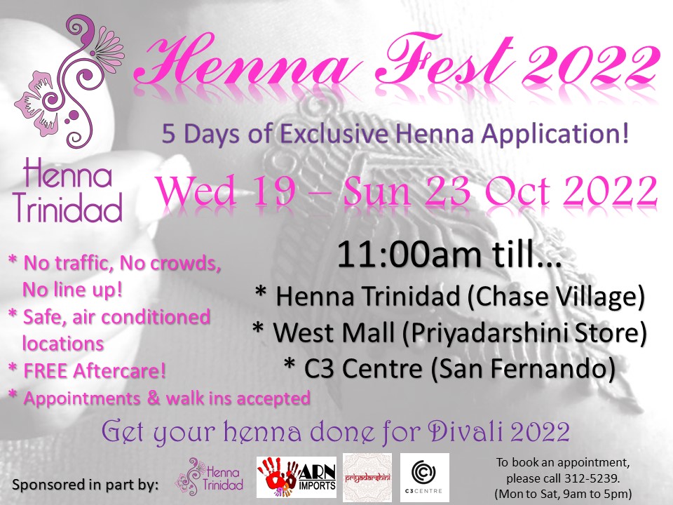 Henna Trinidad – The Caribbean's largest henna product supplier!